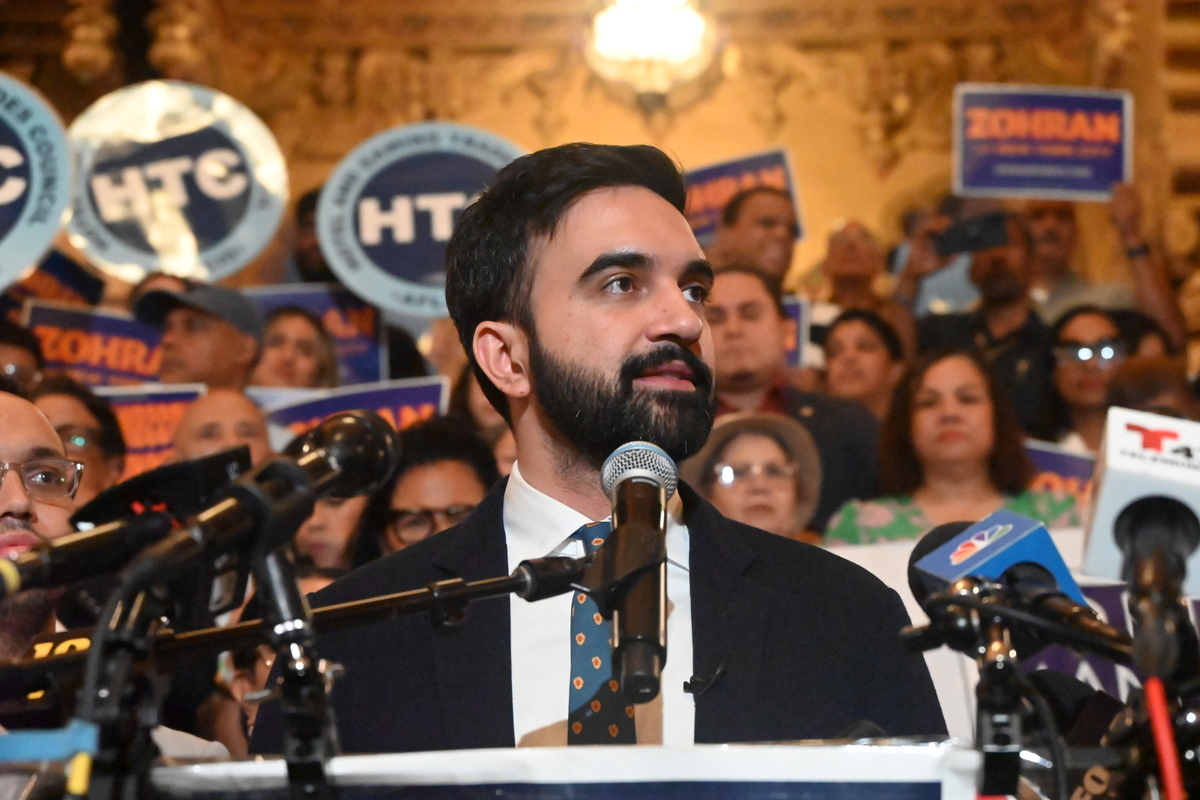 Democratic New York City mayoral candidate Zohran Mamdani – Middle East ...