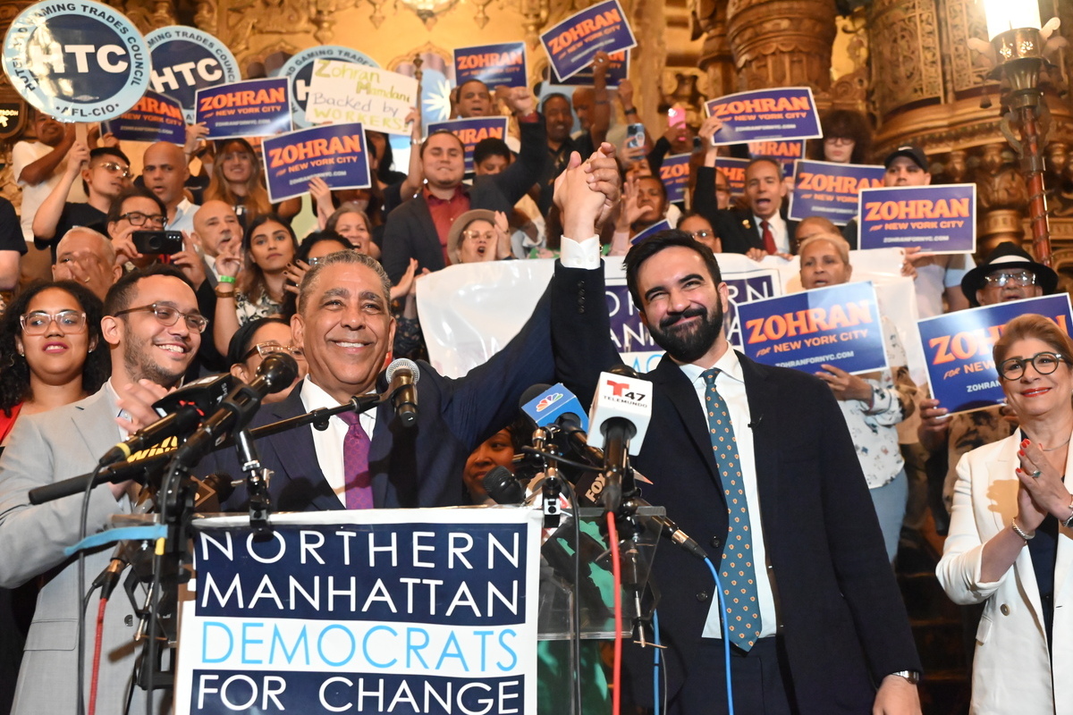 Democratic New York City mayoral candidate Zohran Mamdani – Middle East ...