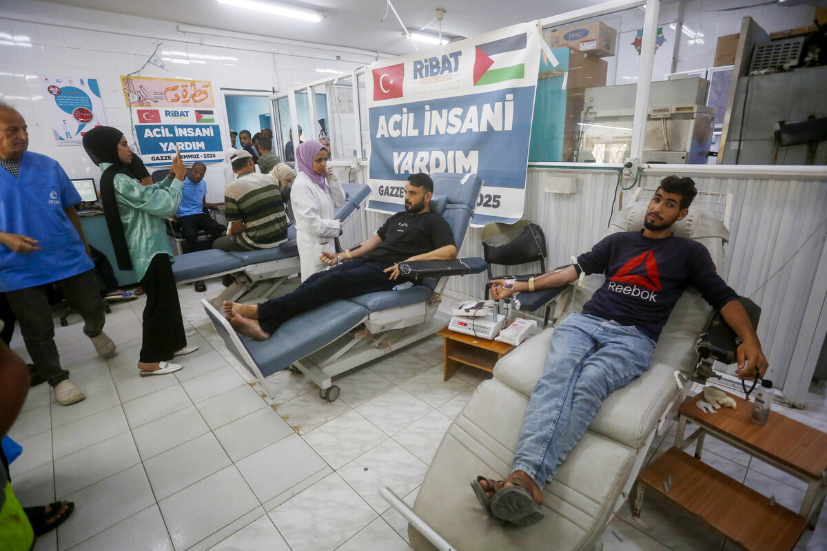 Gaza Health Ministry issues urgent distress call as blood banks run dry ...