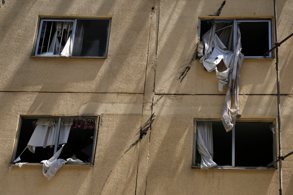 Shahid Chamran complex in Tehran suffered heavy damage in Iran-Israel ...