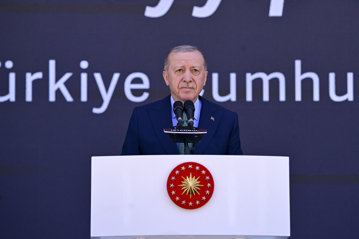 Turkish President Recep Tayyip Erdogan attends IDEF 2025 in Istanbul ...