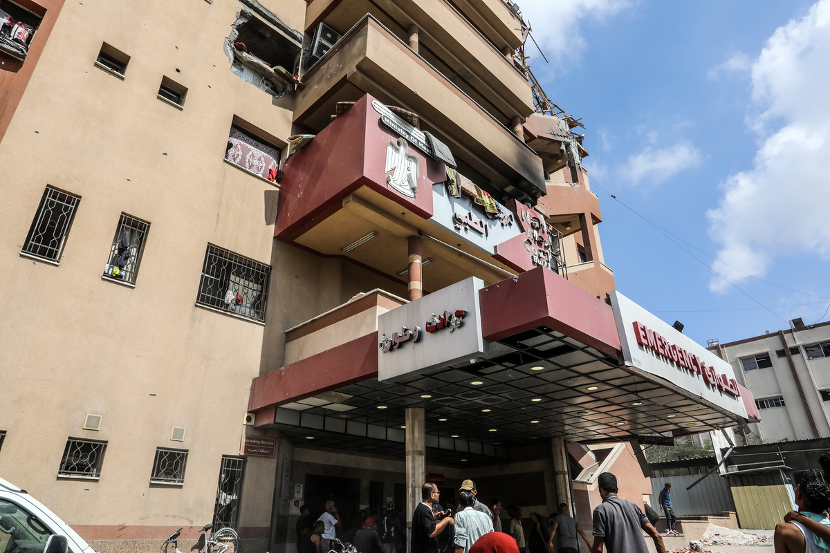 Israel claims double strike on Gaza’s Nasser Hospital targeted Hamas ...