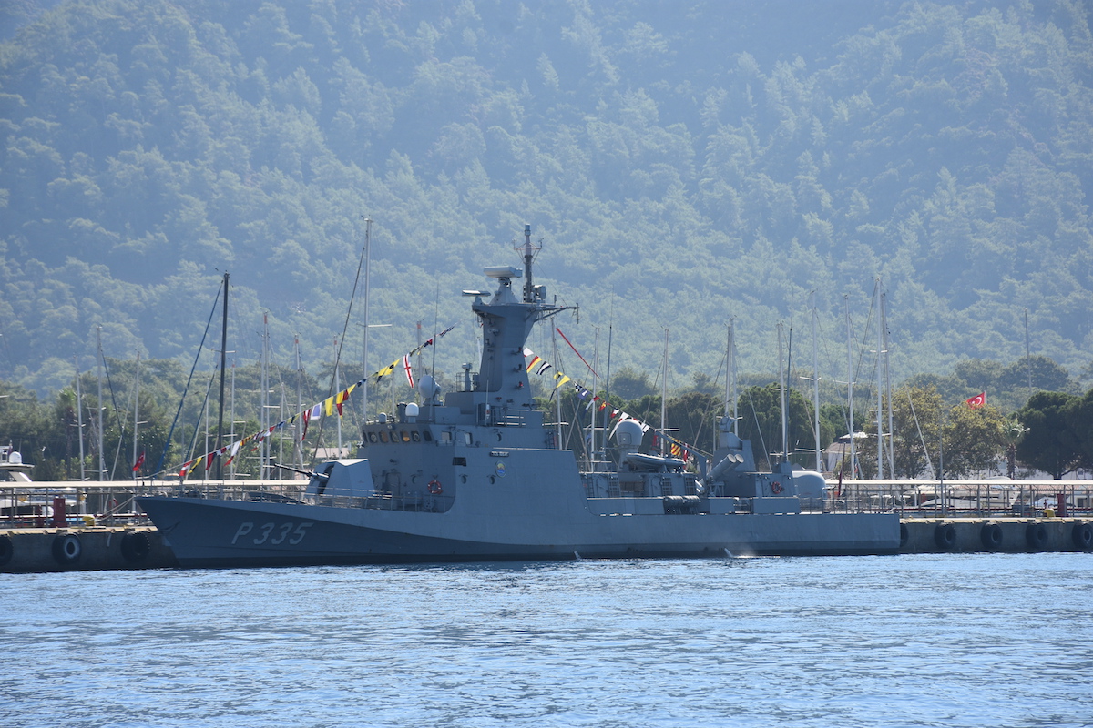 Navy ship and Coast Guard boats opened for visits in Turkiye’s Mugla ...