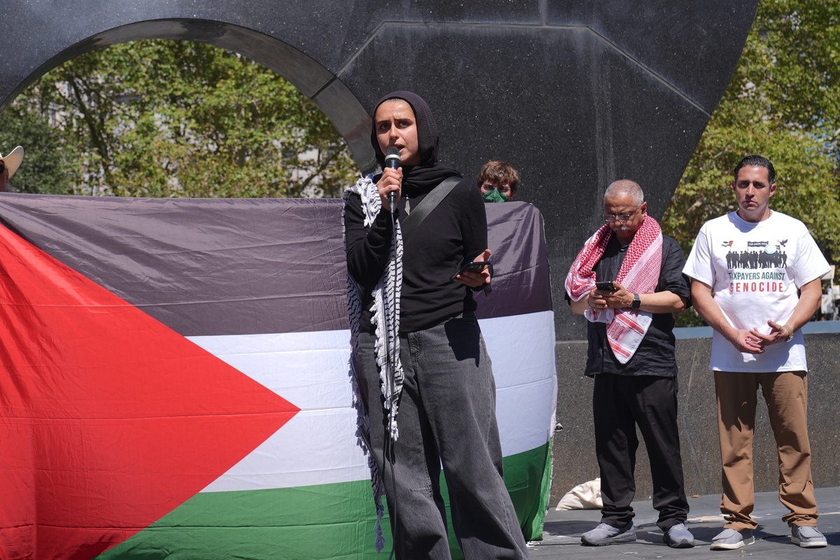 Taxpayers against genocide rally for Gaza in New York City – Middle ...