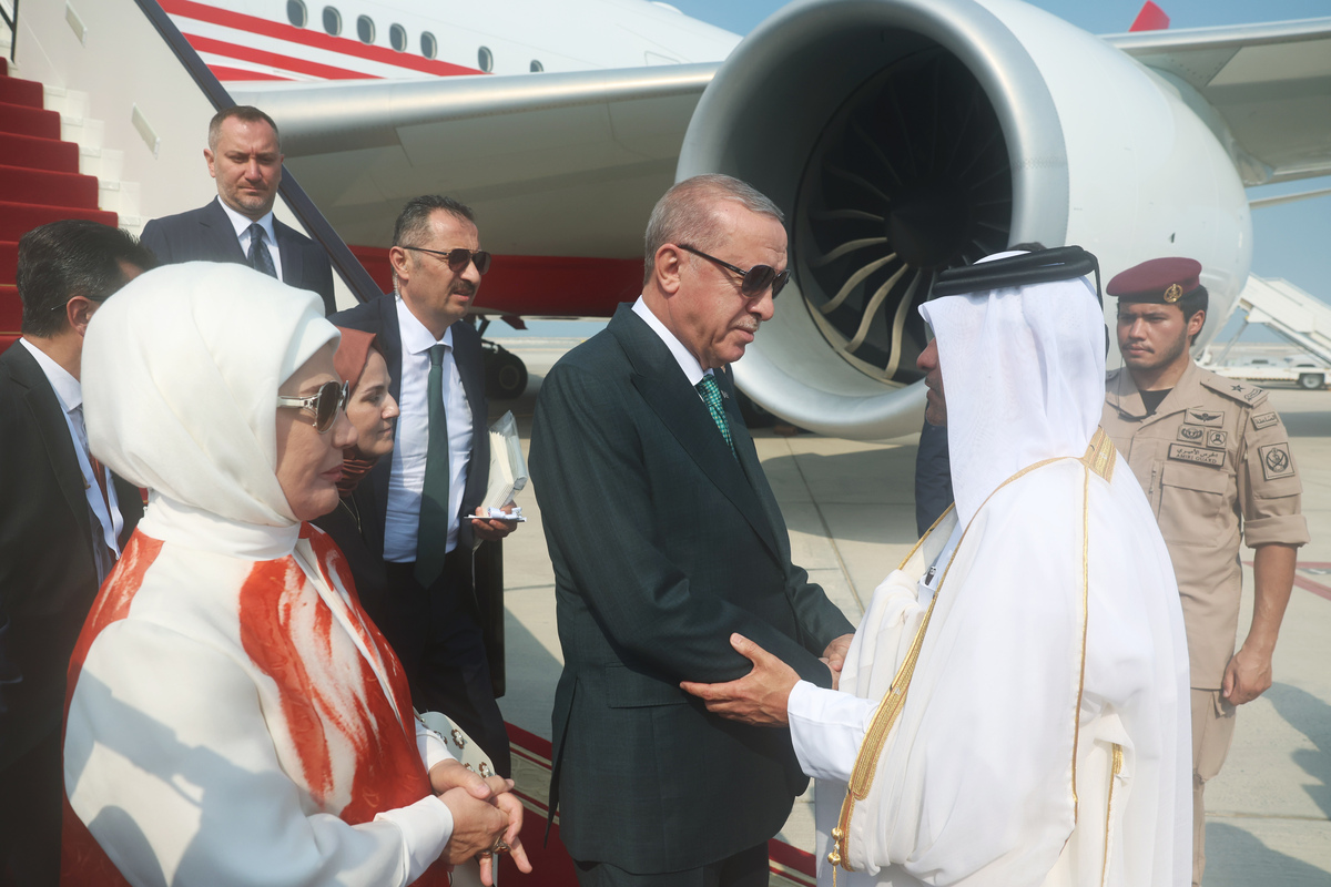 Turkish President Recep Tayyip Erdogan in Qatar – Middle East Monitor