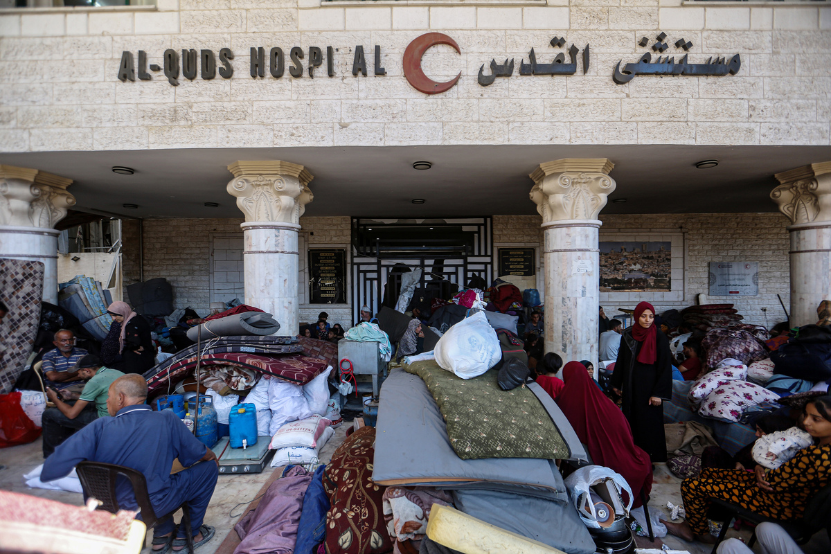Red Crescent: Israel disables oxygen station at Gaza’s Al-Quds Hospital ...