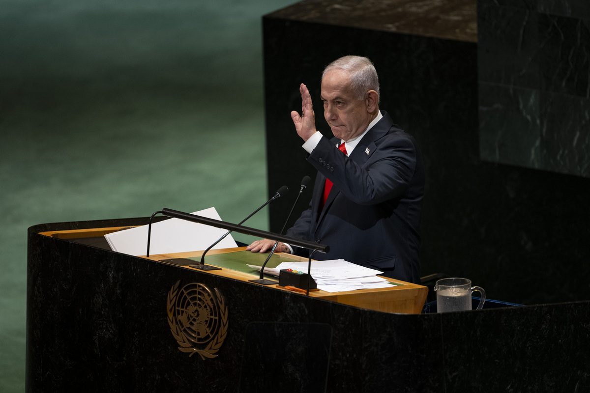 Attempts to delegitimise: Netanyahu at the UN General Assembly – Middle ...