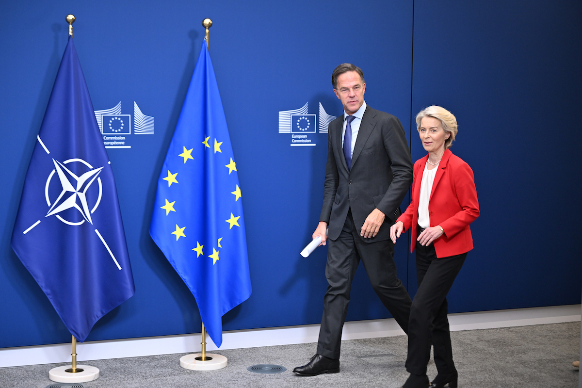 Ursula von der Leyen – Mark Rutte joint press conference in Brussels ...