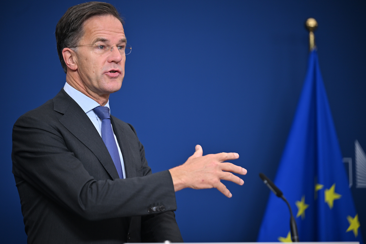 Ursula von der Leyen – Mark Rutte joint press conference in Brussels ...