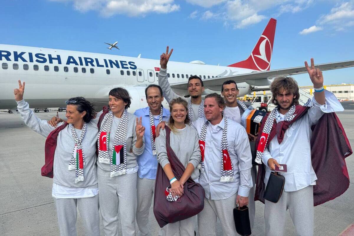 All activists from Gaza aid flotilla released from Israeli detention ...