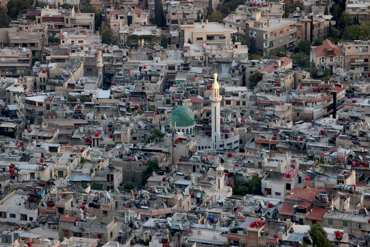 The city of Damascus seen from above – Middle East Monitor