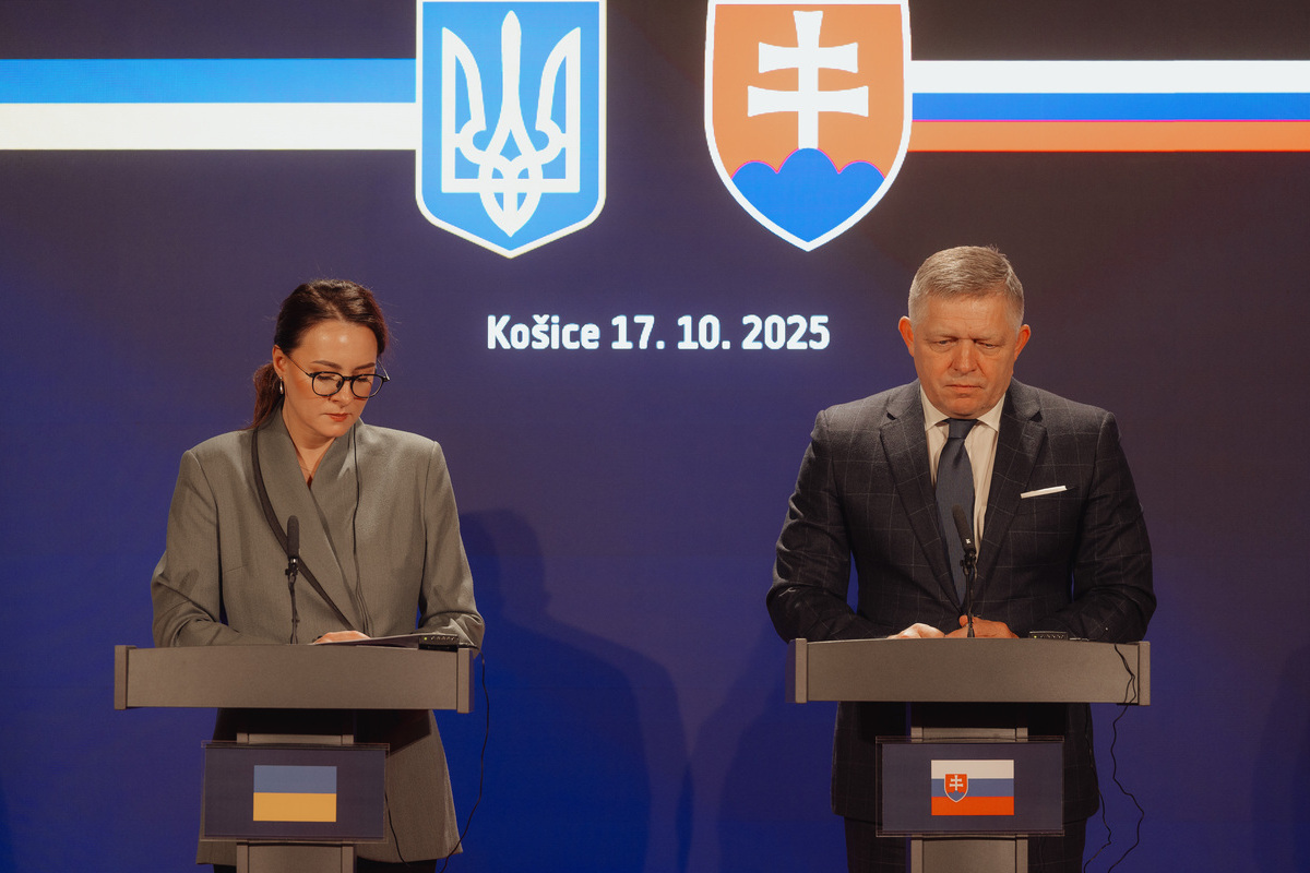 Robert Fico – Yulia Svyrydenko joint press conference in Slovakia ...