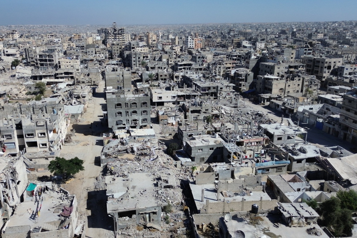 Large-scale destruction in Khan Yunis after two years of war – Middle ...