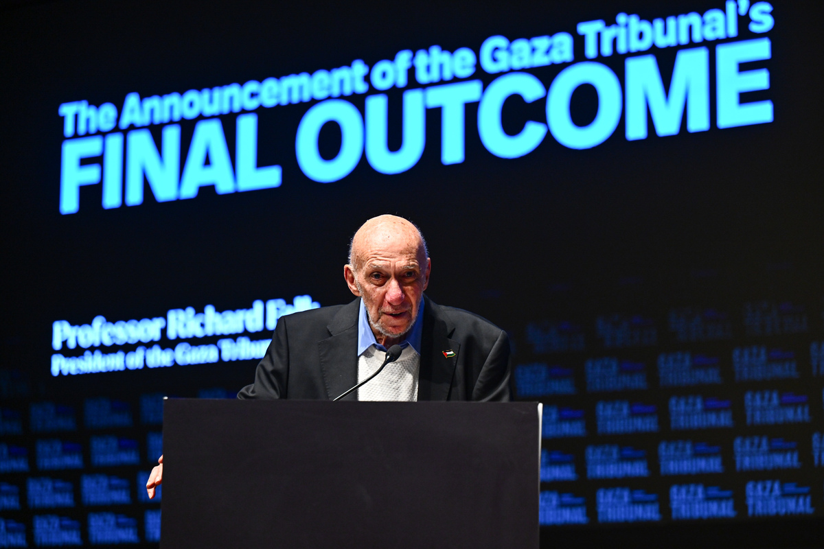 Former United Nations (UN) Special Rapporteur on Palestine Prof. Dr ...