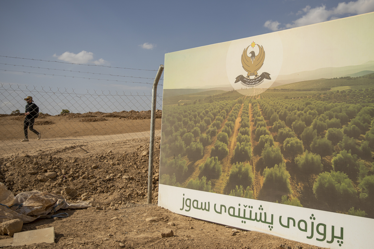 Erbil will be surrounded by 7 million trees with the “green belt ...