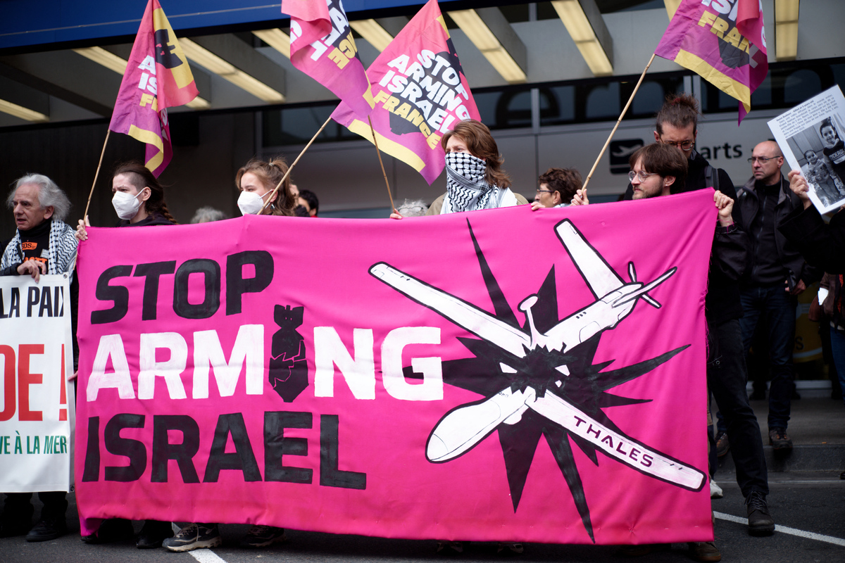 French activists urge Macron to halt military cooperation with Israel ...
