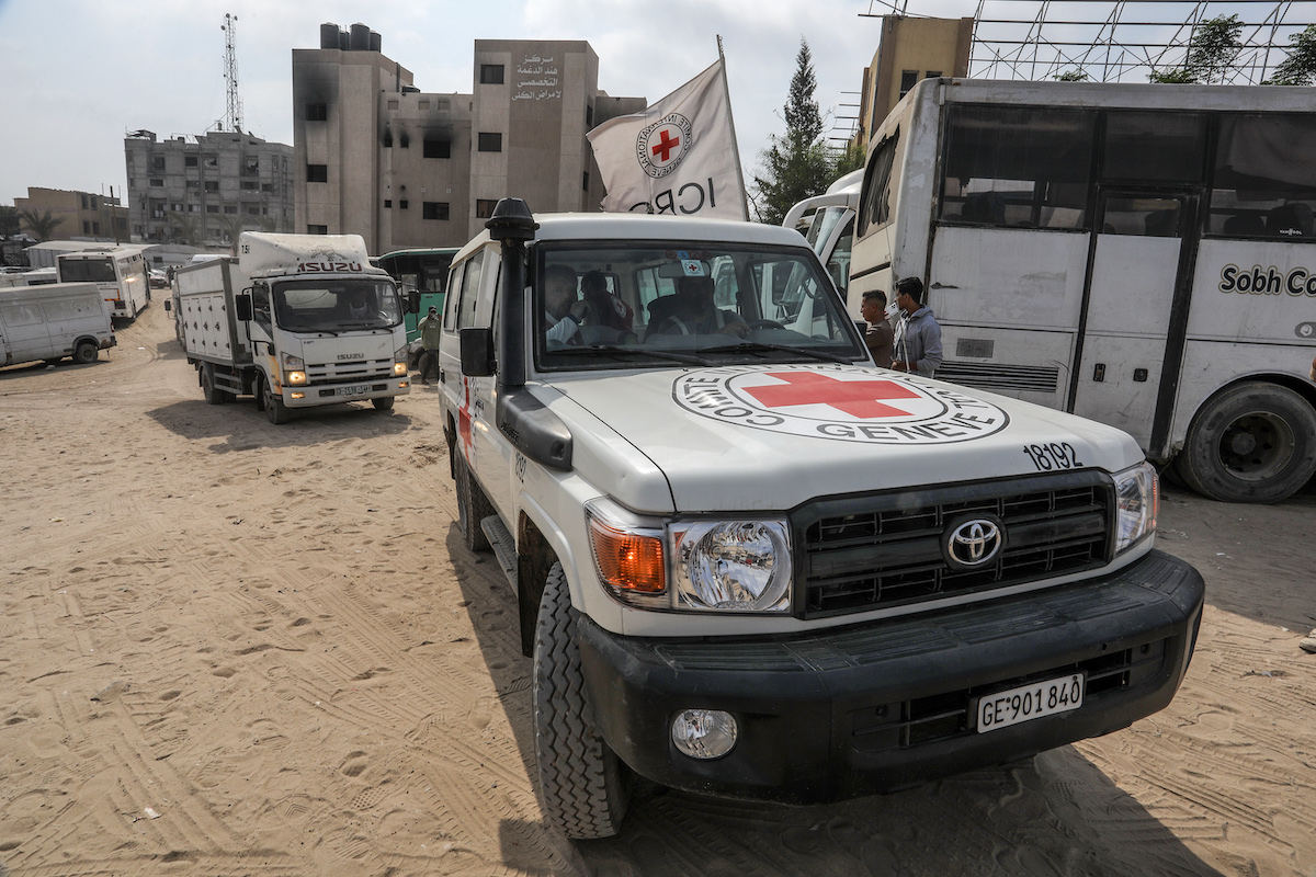Israel hands over bodies of Palestinians to Red Cross for ...