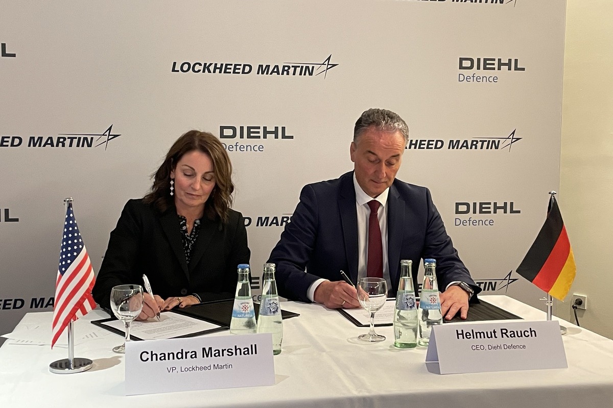 Lockheed Martin and Diehl sign IRIS-T integration deal at Berlin ...
