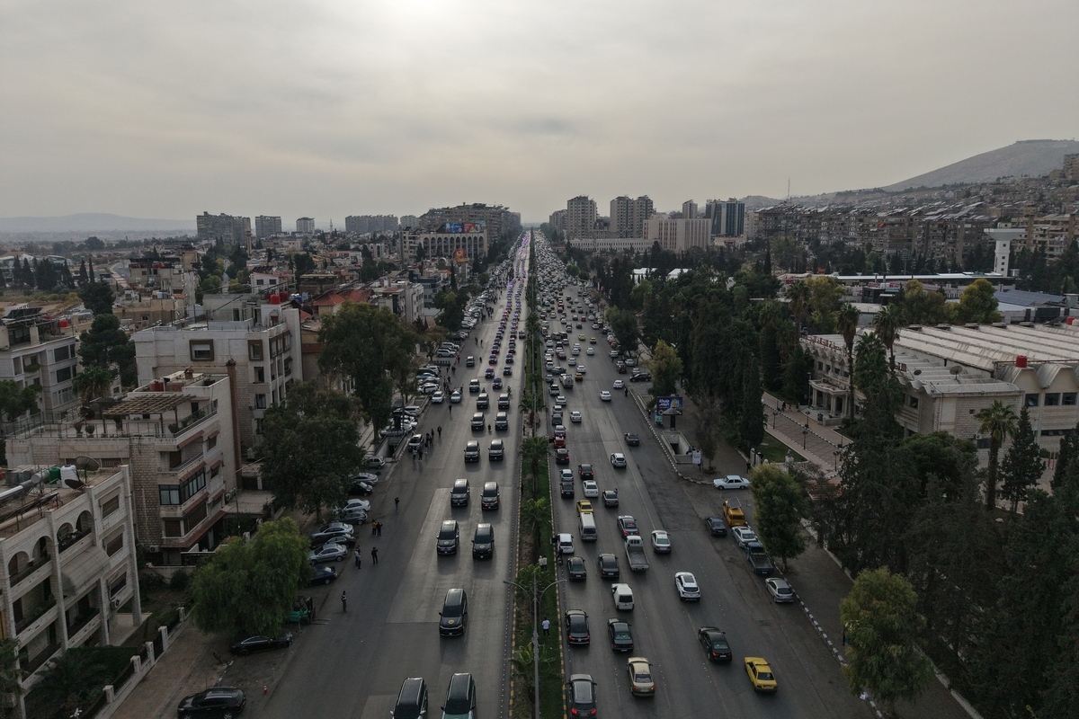 Syrian Ministry of Interior hold parade in Damascus – Middle East Monitor