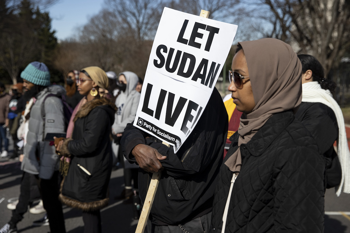 Demonstration for Sudan held in Washington DC – Middle East Monitor