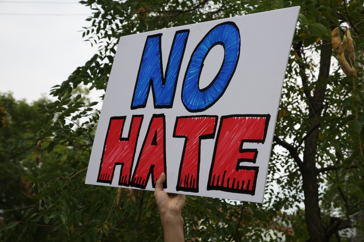 Anti-immigration Rally And Pro-immigration Counter-demonstration In ...