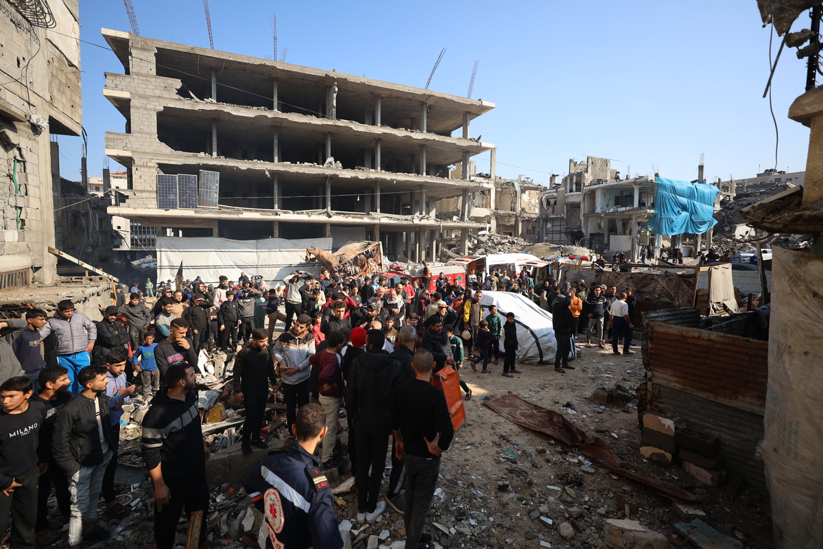 Search and rescue operations continue after building collapse caused by ...