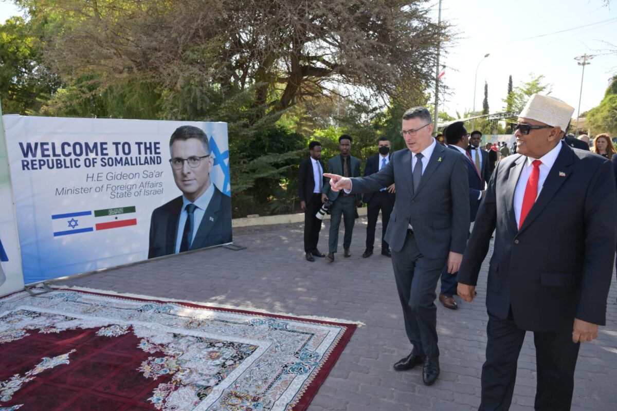 Israeli foreign minister arrives in Somaliland after recognition ...