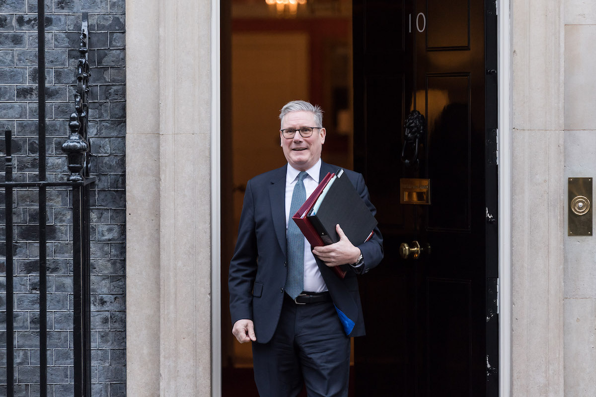 Keir Starmer Departs Downing Street for PMQs in London – Middle East ...