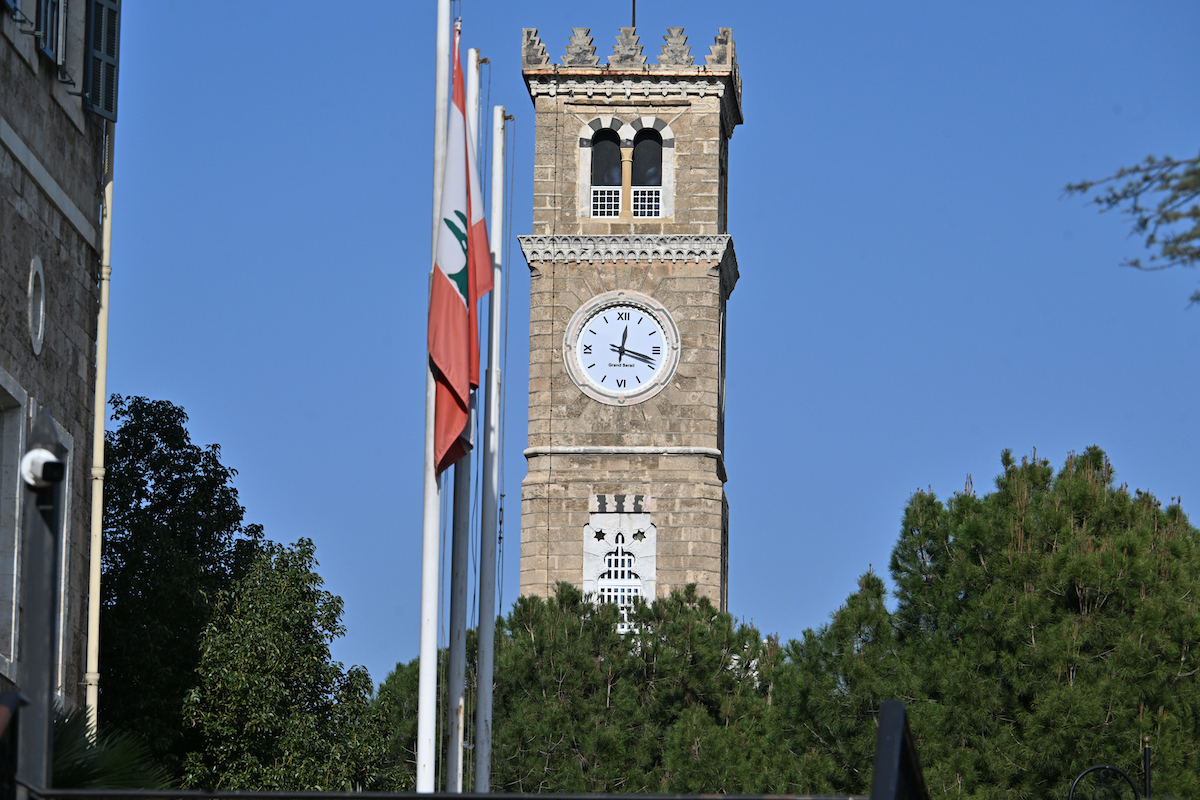Restoration resumes at Ottoman era clock tower in Beirut – Middle East ...