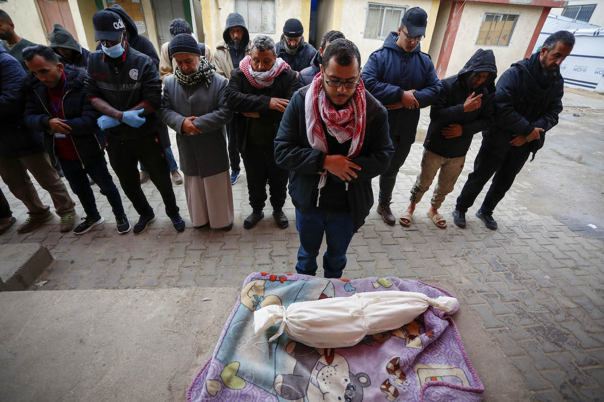 Another Palestinian baby dies of severe cold in Gaza amid shortage of ...