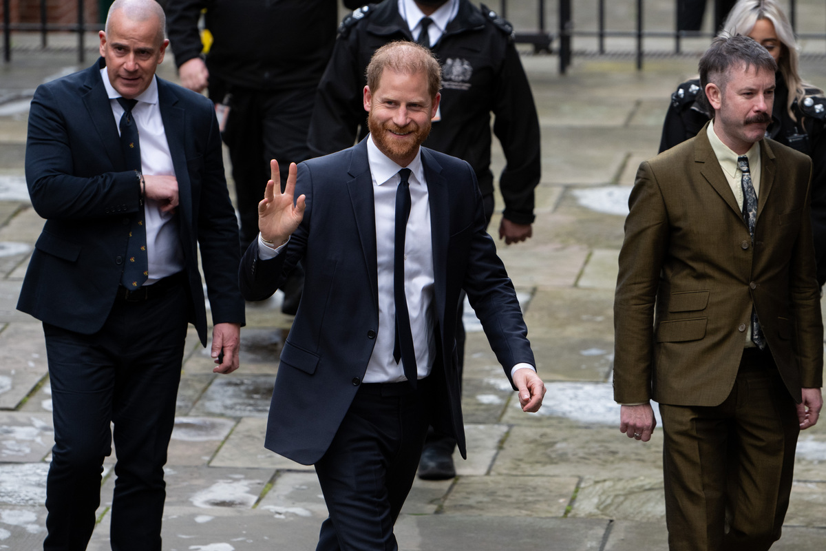 Prince Harry arrives at Royal Courts of Justice in London – Middle East ...