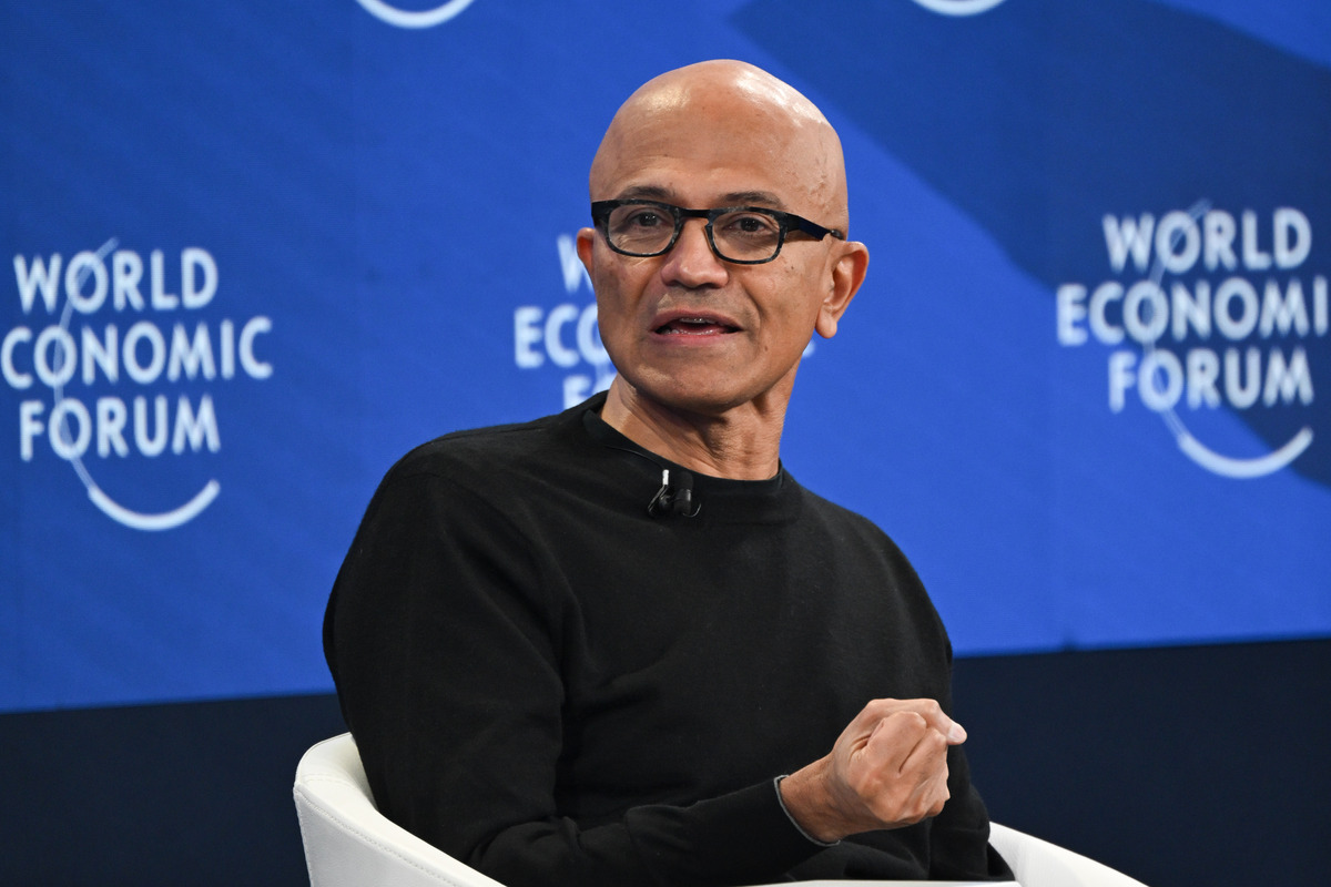 Microsoft CEO Satya Nadella speaks at WEF in Davos – Middle East Monitor