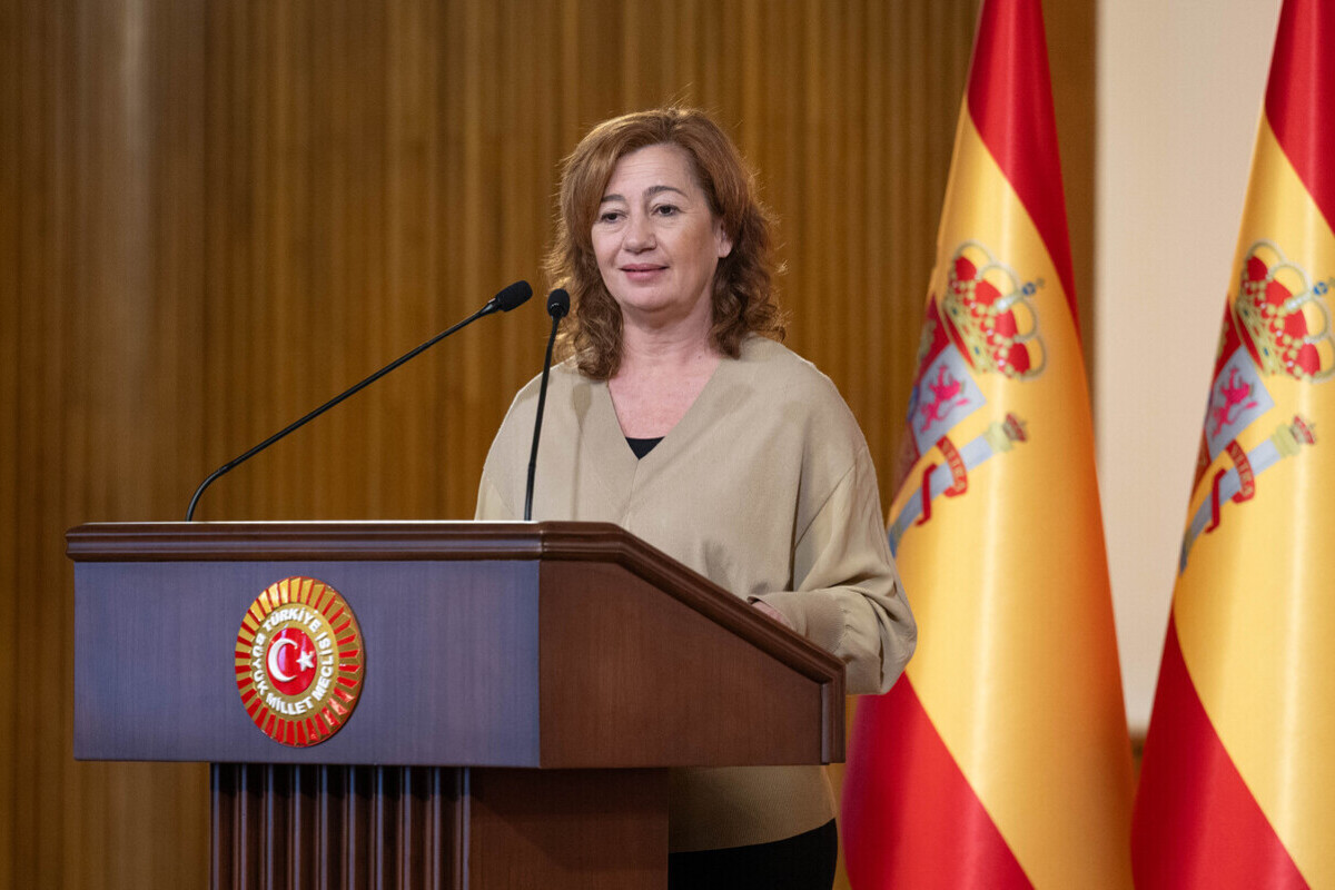 Turkish, Spanish parliamentary speakers hold joint press conference in ...