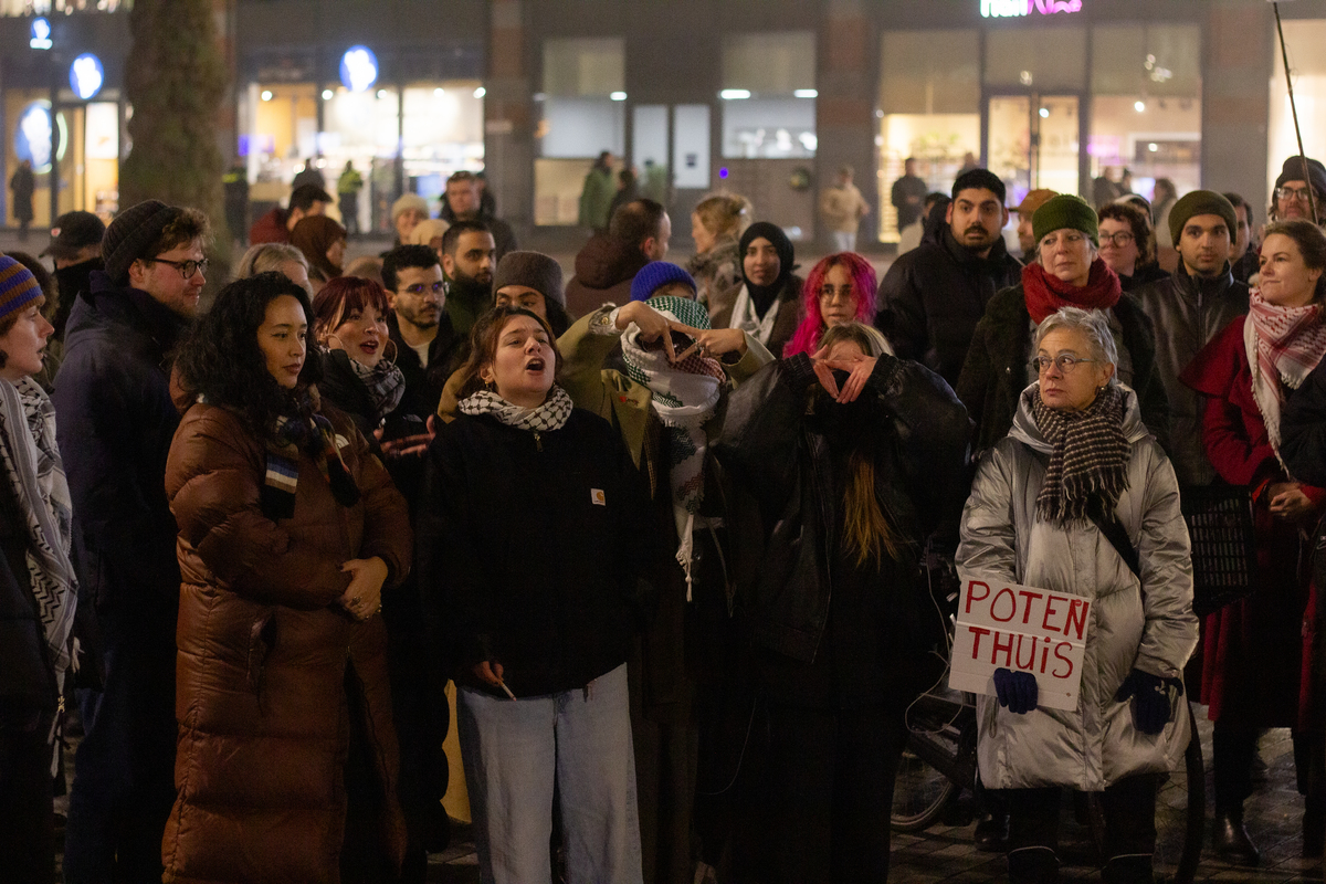 Protest held in the Netherlands over police violence against 2 Muslim ...