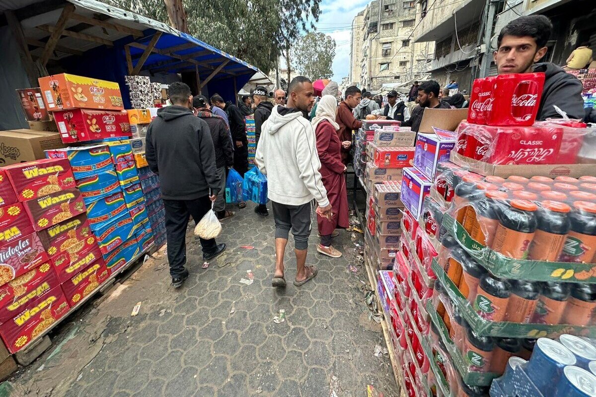 The occupation floods the Gaza market with luxury goods while ...